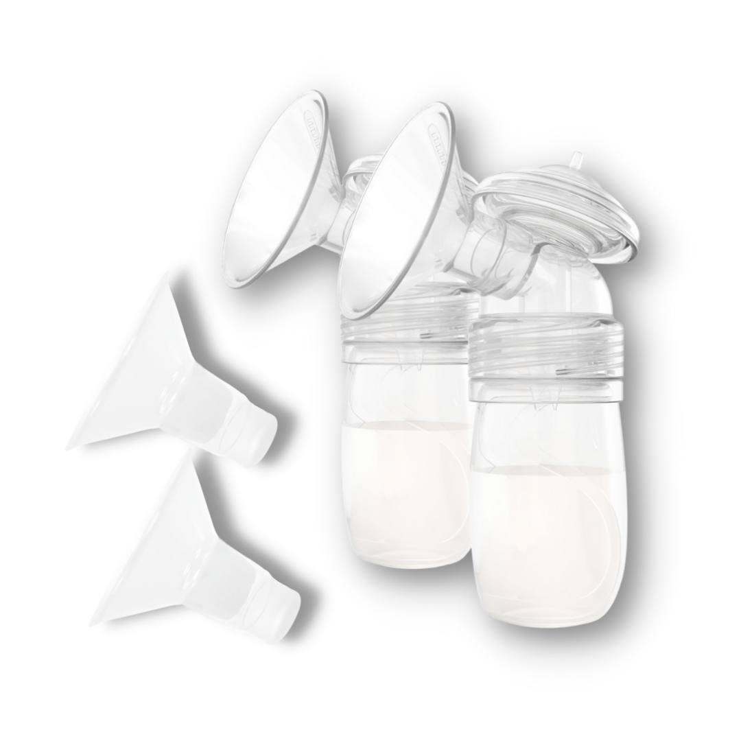 Unimom Detachable Double Breast Shield Kit with 2 Sets of Flanges (24 ...